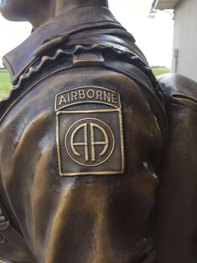 Life Size Bronze Army Soldier Statue Memorial for Sale