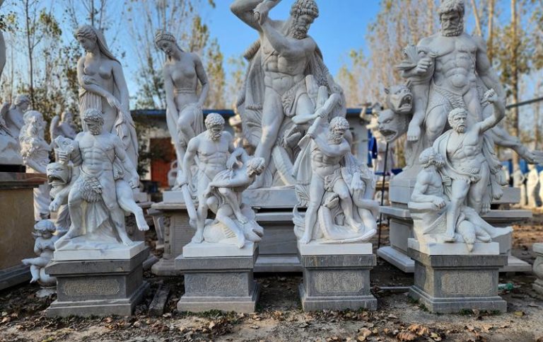 Famous Ancient Greek Hercules And The Hydra Statue Manufacturer
