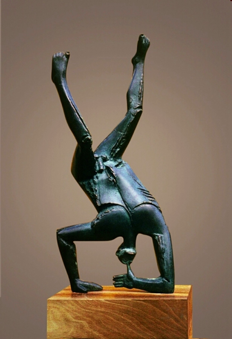 Modern Bronze Melancholy Statue Replica - Trevi Statue