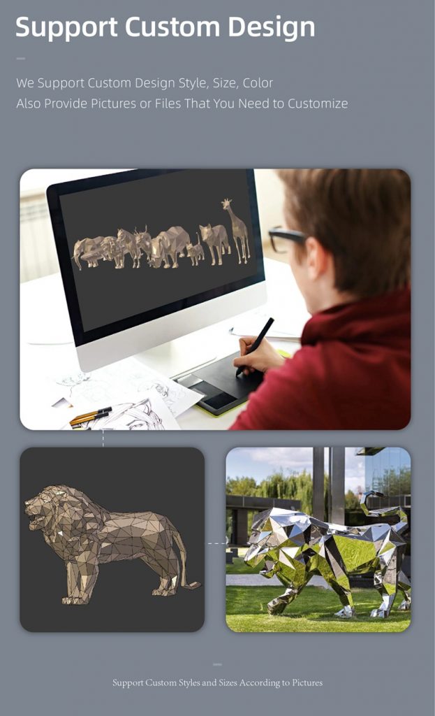 Modern Art Large Metal Angel Wings Outdoor Sculpture CSS-898