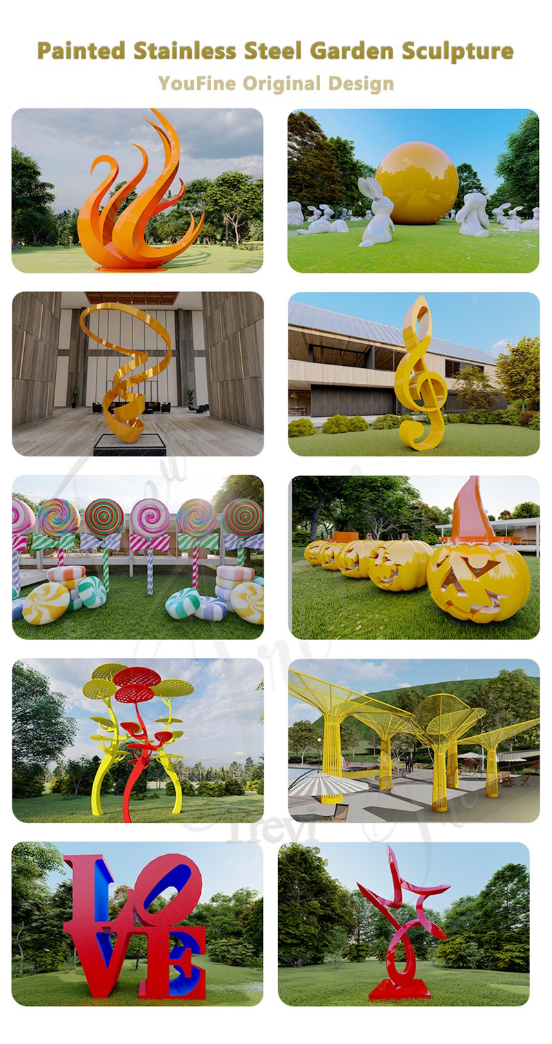 Large Public Outdoor Red Metal Phoenix Sculpture for Sale- Trevi Statue