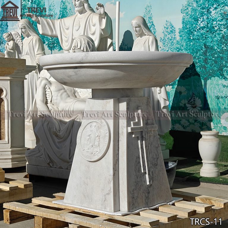 Marble Baptismal Font for Catholic Church- Trevi Statue